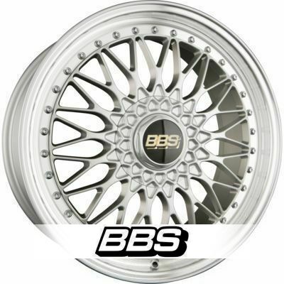 Llantas de aleación BBS Super RS (Plata, Brillante, Gris, Negro, n°3717) - NeumaticosLider.es